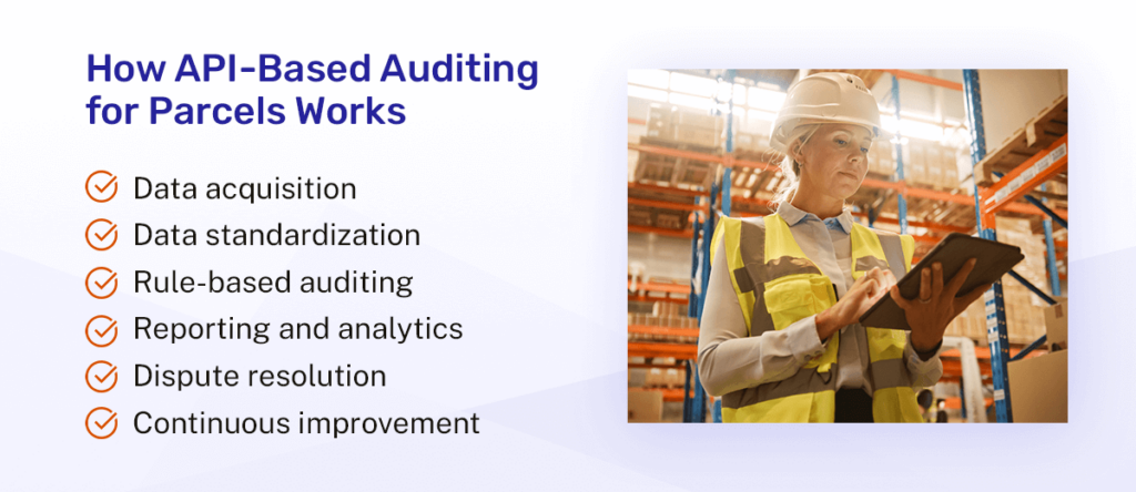 API Integrations and Real-Time Parcel Audits | Broussard Logistics